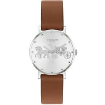 Coach 14503151 Boyfriend Rose Gold Case Pink Strap Women's Watch ...