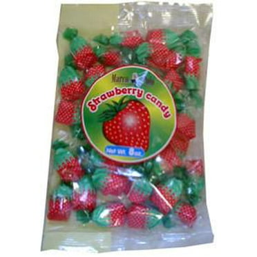 Strawberry Old-Fashioned Hard Candy Drops - Walmart.com