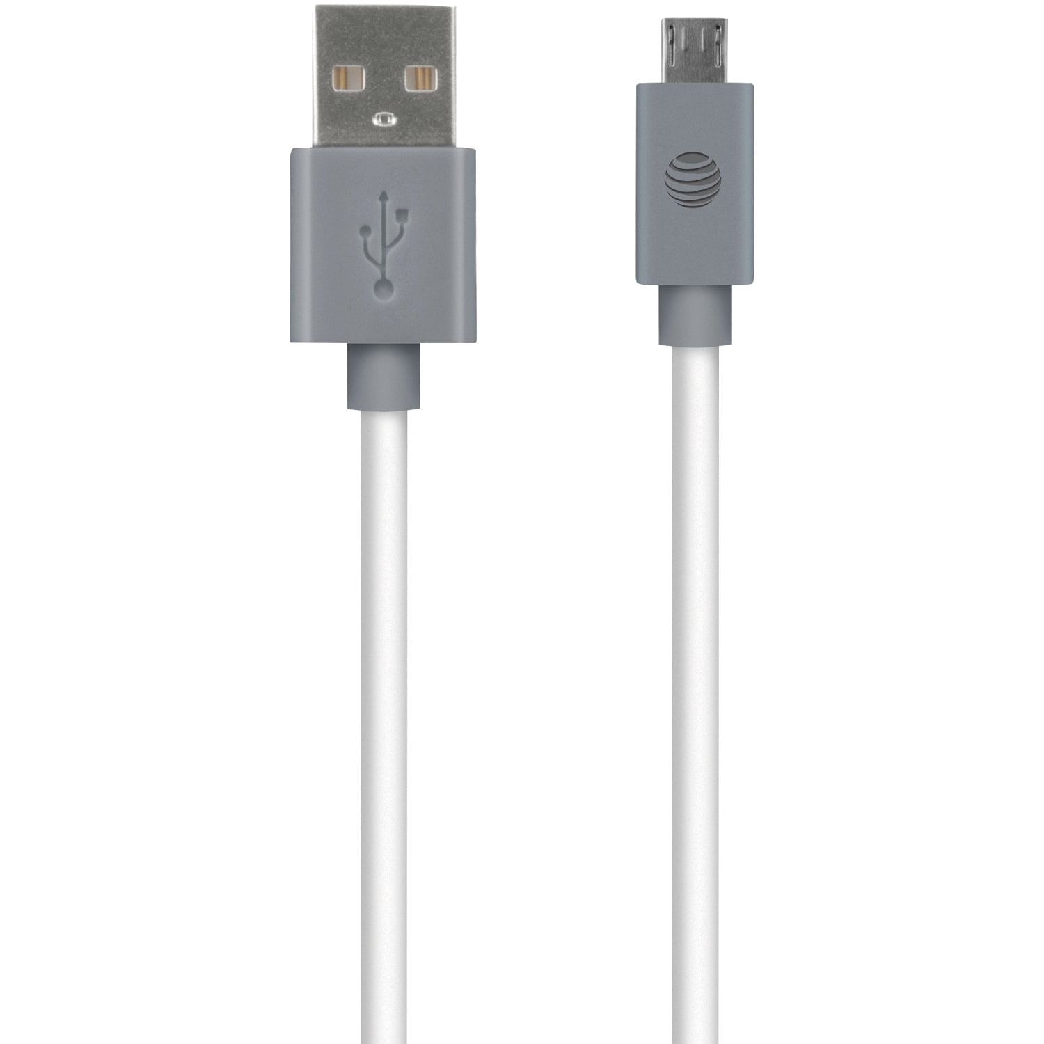 At&t Mc10-wht & Sync To Micro Cable, 10ft (white) - Walmart.com