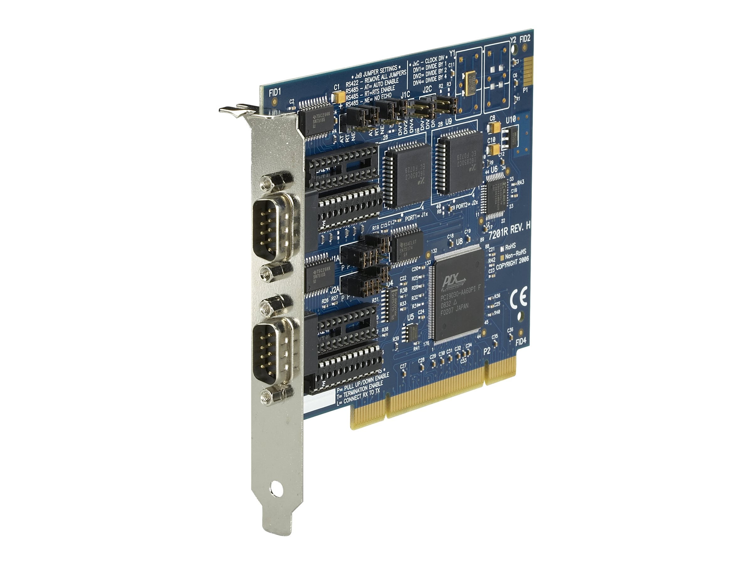 Black Box RS-232/422/485 PCI Card, 2-Port, 16550 UART - Walmart.com
