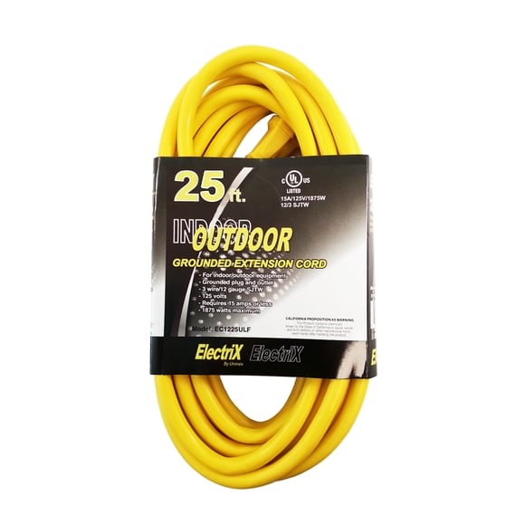 25 Heavy Duty Extension Cords