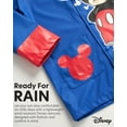 Disney Boys' Mickey Mouse Jacket - Waterproof Slicker Shell Raincoat (4 ...