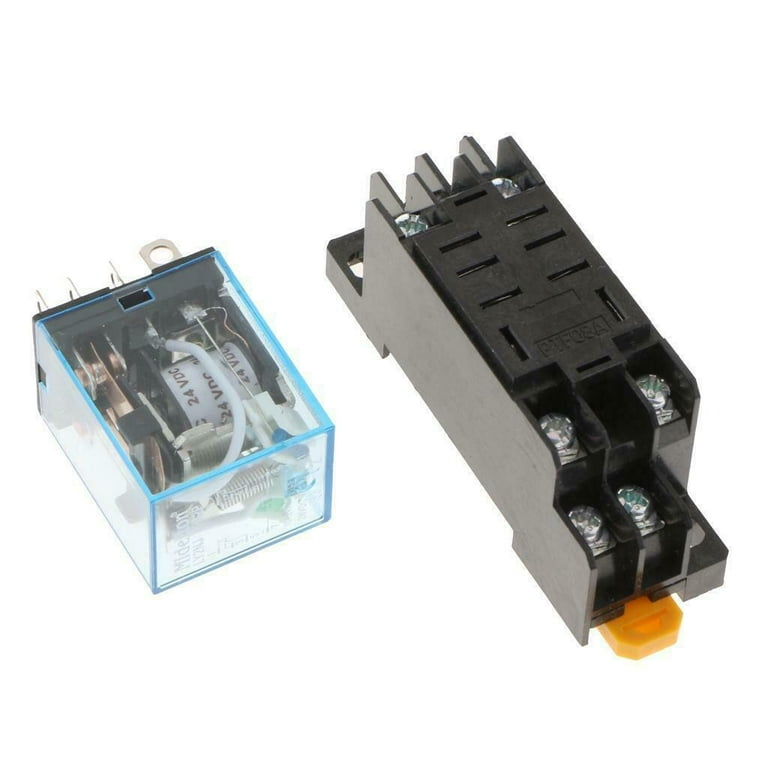 24vdc Dpdt Relay With Socket Free Shipping | www.oceanproperty.co.th