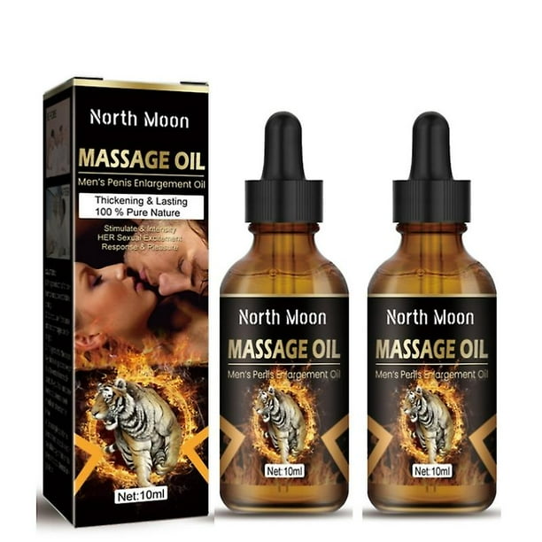 2x 10ml Massage Oil For Men Relaxing Massage Oil Men's Intimate Massage ...