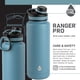 TAL Stainless Steel Ranger Water Bottle 40 fl oz, Slate - Walmart.com