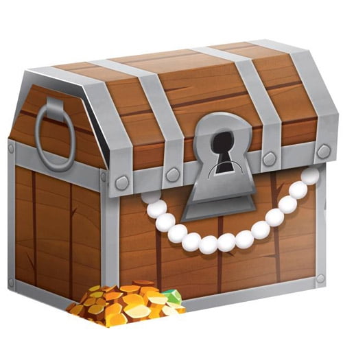 Pirate Party 'Treasure Adventure' Favor Boxes (8ct) - Walmart.com
