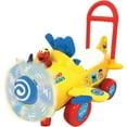 Kiddieland Sesame Street Elmo's Musical Ride-On Plane for Toddlers with ...