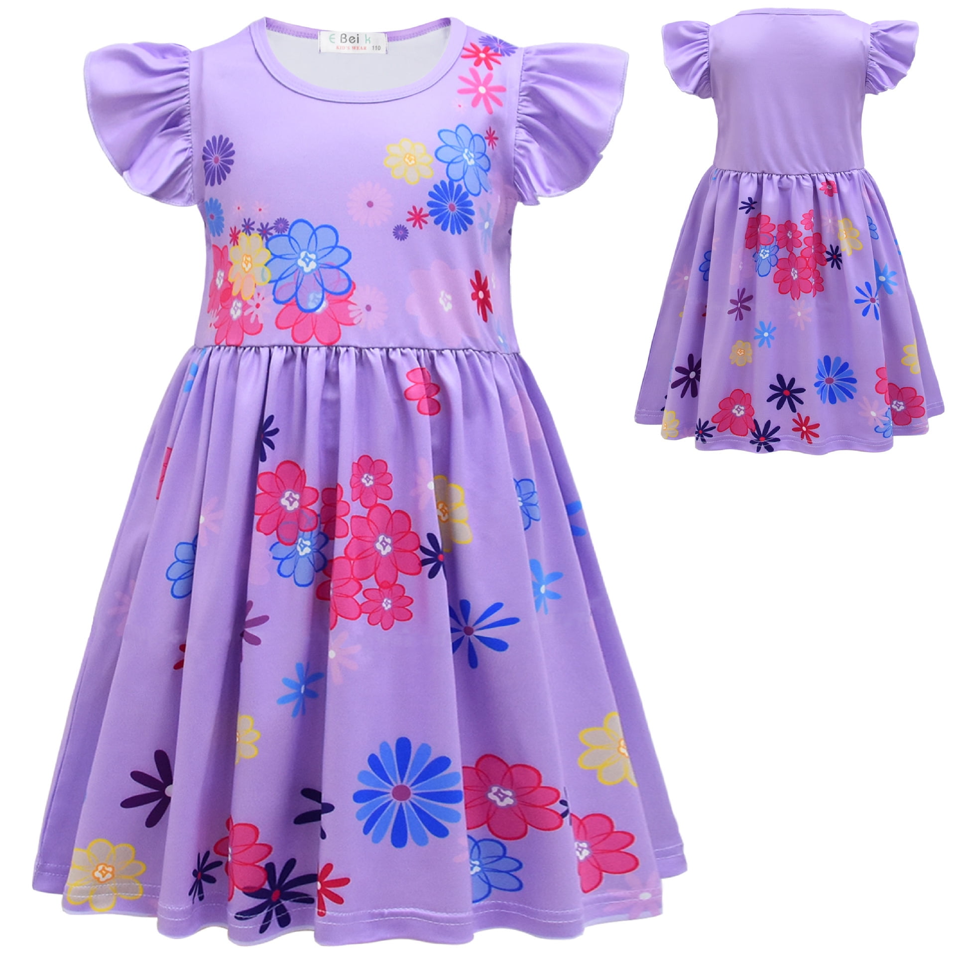 Girls Isabela Magical Princess Dresses Halloween Party Dress Up Suit ...