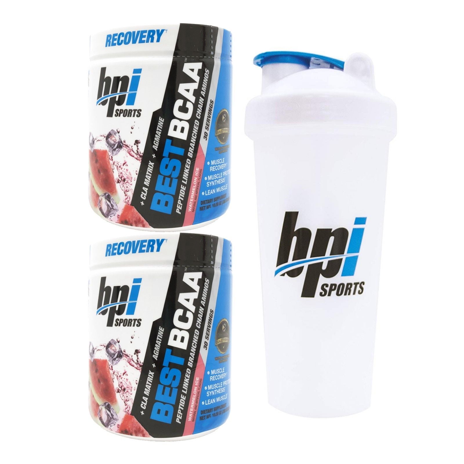 BPI Sports Best BCAA Branched Chain Amino Acids Pack of Two 30 Servings ...