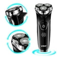 Tsuinz Electric Shaver for Men Rechargeable Rotary Razor Trimmer ...