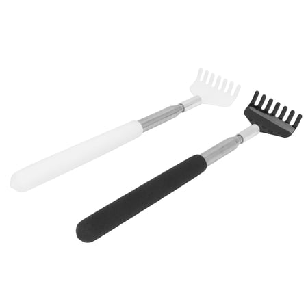 Back Scratcher, Black And White Humanized Easy Operation Manual Back ...
