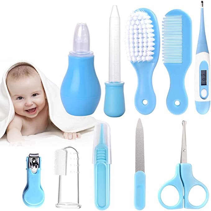 Ababeny Baby Grooming Kit Newborn, 10 in 1 Baby Grooming and Health ...