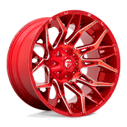 Fuel D117 Warp Beadlock 17X9 6X139.7 -15Et 125.1Cb Candy Red Wheel ...