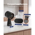Upstreman Portable Range Hood, Desktop Range Hood with 3 Speed Exhaust ...