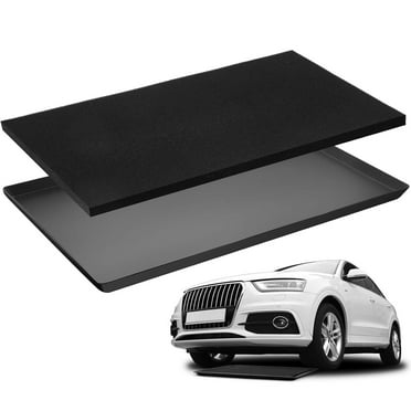 64.35L Oil Drain Pan with Pump, Steel Construction, Large Wheels for ...