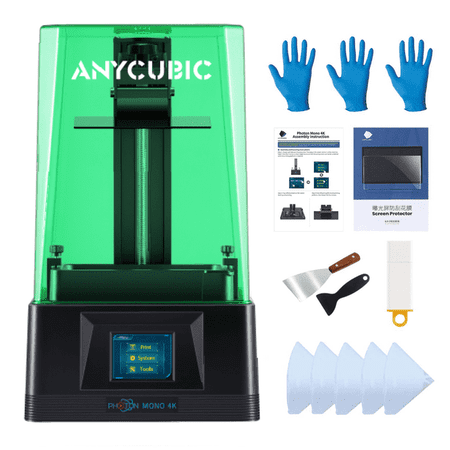 ANYCUBIC NEW Photon Mono 4K Green LCD UV Resin 3D Printer High-Speed 3D ...