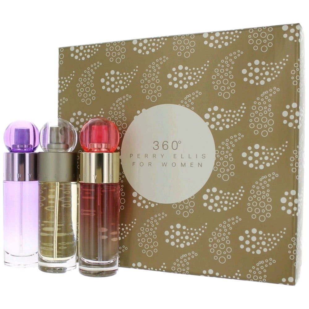 Perry Ellis 360 by Perry Ellis, 3 Piece Variety Set for Women - Walmart.com