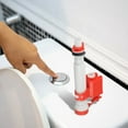 BCLONG Bottom Inlet Toilet Cistern Fill Valve Height Adjustable Water ...