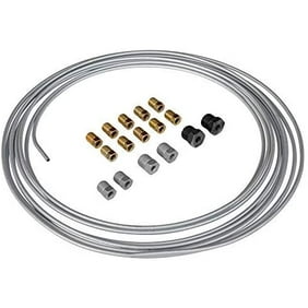 Edelbrock 8101 Braided Stainless Steel Adjustable Dual Feed Fuel Line ...