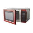 Proctor Silex 0.7 Cu ft Red Digital Microwave Oven - Walmart.com
