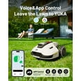 2024 Version YUKA 2000 Robot Lawn Mower with Sweeper, 3D Vision ...
