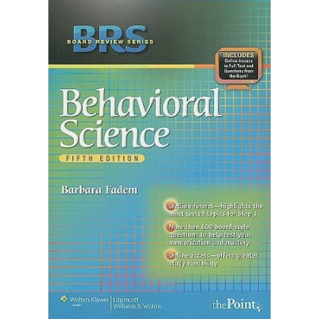 BRS Science Comportementale (Série de Revue de Tableau) - Walmart.ca