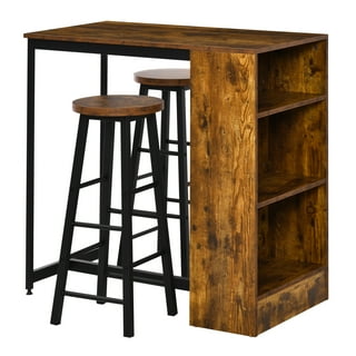 Coaster Bar Table in Light Walnut - Walmart.com