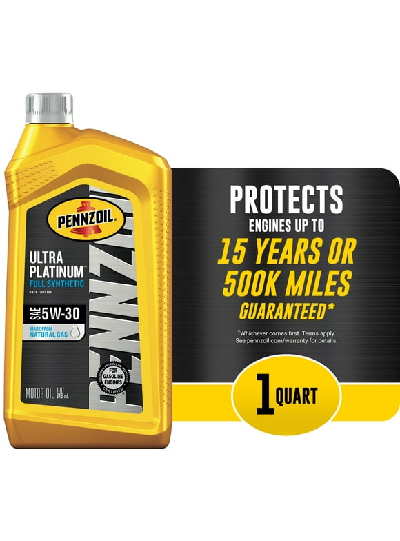 Pennzoil Ultra Platinum 5W-30 in Pennzoil - Walmart.com