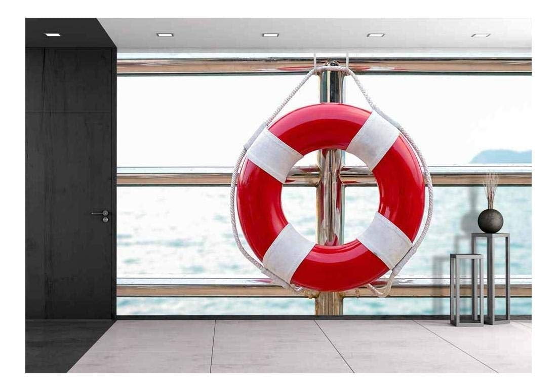 Wall26 Life Preserver Attached to The Cruise Ship - Removable Wall ...