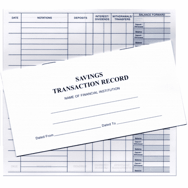 10 Pack Large Print Low Vision Checkbook Transaction Registers, Fits ...