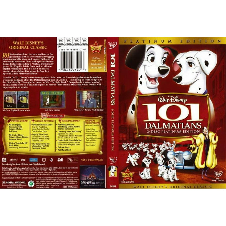 101 Dalmatians 2 Dvd Cover