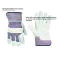 Custom Leathercraft Safety Cuff Men's Work Gloves - Walmart.com