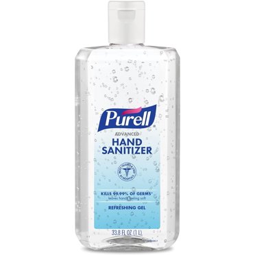 PURELL Advanced Hand Sanitizer Gel, Small Travel Size, 36-1oz Bottles ...