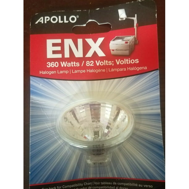 Apollo ENX 360 Watts/82 Volts, Projector Replacement Halogen Lamp Bulb ...