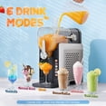 1.6L Slushie Machine & Soft Serve Ice Cream Maker with Rapid Freezing ...