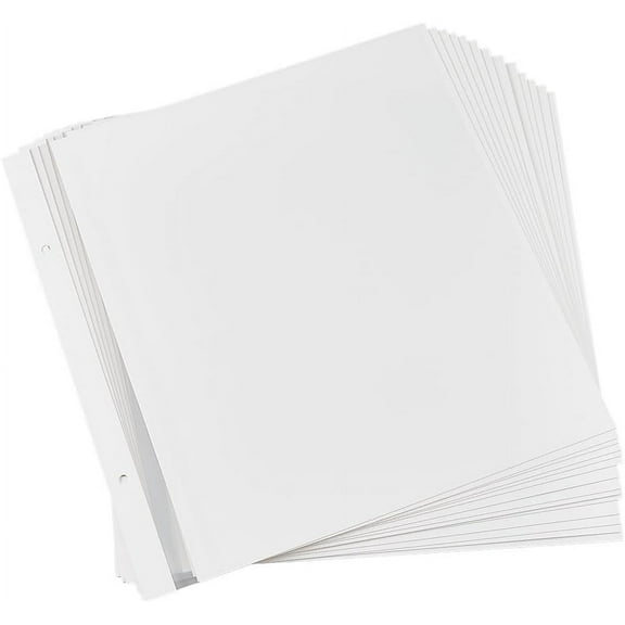 15PCS Refill Pages Photo Album PVC Paper Adhesive Refills Inner Pages ...