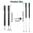 2PcsMagnetic Telescoping Pick-Up Tool with Pocket Clip 3 Lb Extendable ...