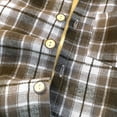 ATOGUTA Boys Plaid Button Down Shirt Classic Plaid School Uniform Dress ...