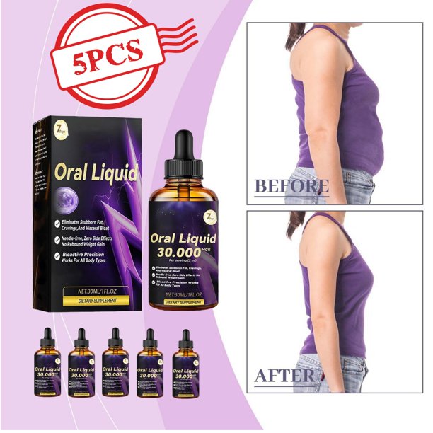 GLP-1 liquid, Natural Fat Burner Oral Liquid – Combat Visceral Fat ...