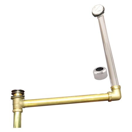 Westbrass 7932420HRDC-50 Brass Direct Outlet Semi-Exposed Waste ...