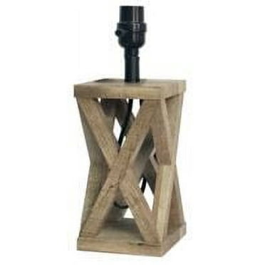 Better Homes & Gardens Etched Ceramic Table Lamp Base, Natural Two-Tone ...