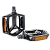 Wellgo B087 BMX/Mountain Platform Pedals 9/16" Aluminum Body Removable ...
