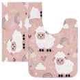 Bathroom Plush Absorbent Mat Single U-pad 20x24 Inches Bath Mat Fluffy ...