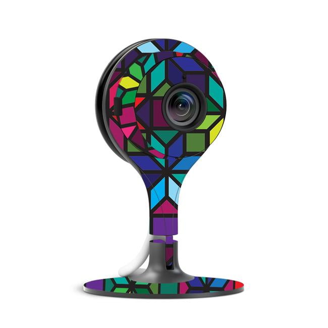 MightySkins NECAIN-Stained Glass Window Skin for Nest Cam Indoor ...