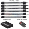 LEDGlow 6pc Flexible LED Million Color Engine Bay Lighting Kit ...