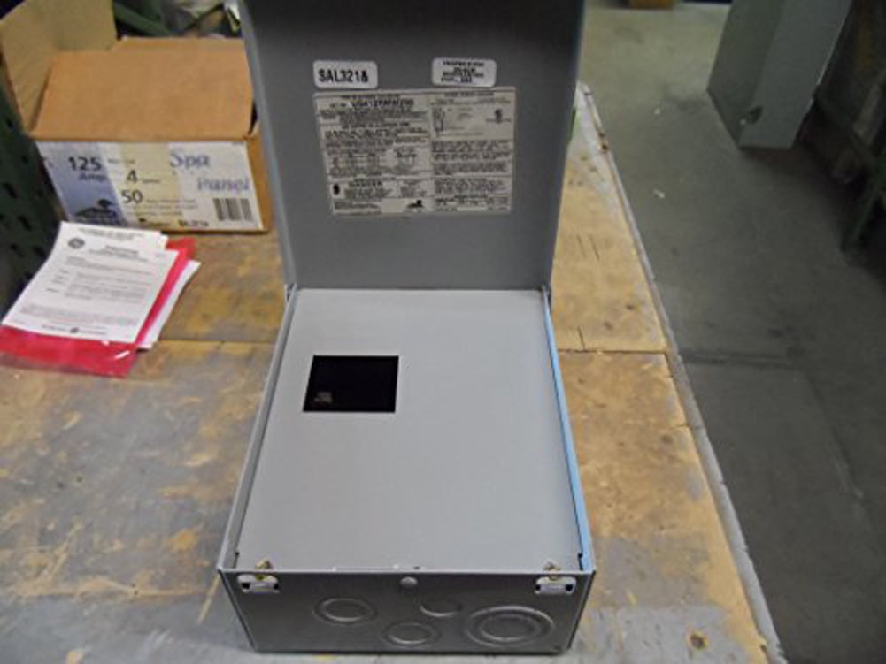 Midwest UG412RMW260 Spa Panel, 60A, 2P, GFCI, 1PH, Breaker, 4 Circuit ...