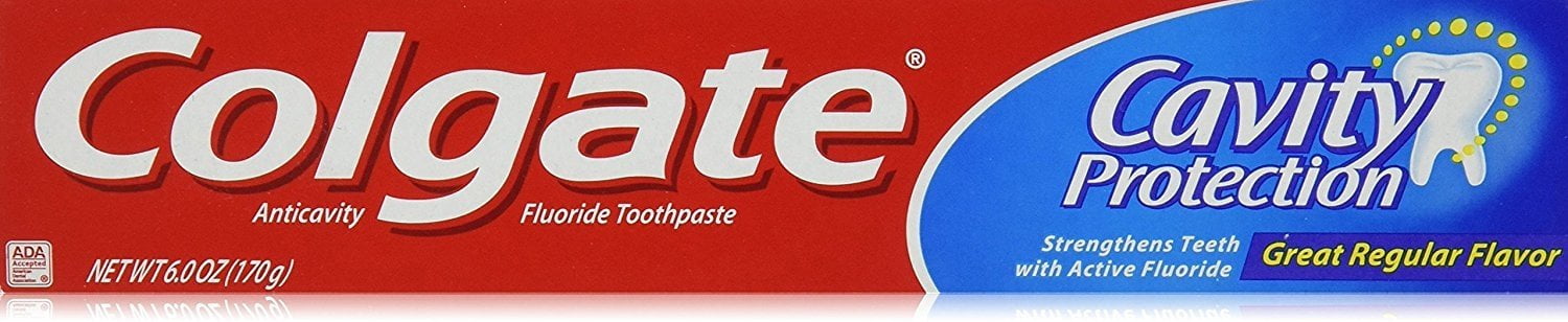 Colgate Cavity Protection Regular Fluoride Toothpaste, 6 oz - Walmart.com