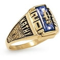 Keepsake Personalized Women's Crest Class Ring available in Valadium ...