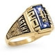 Keepsake Personalized Women's Crest Class Ring available in Valadium ...