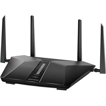 Netgear Nighthawk AX3000 Dual-Band WiFi 6 Router- RAX38-100NAS 4-Stream ...